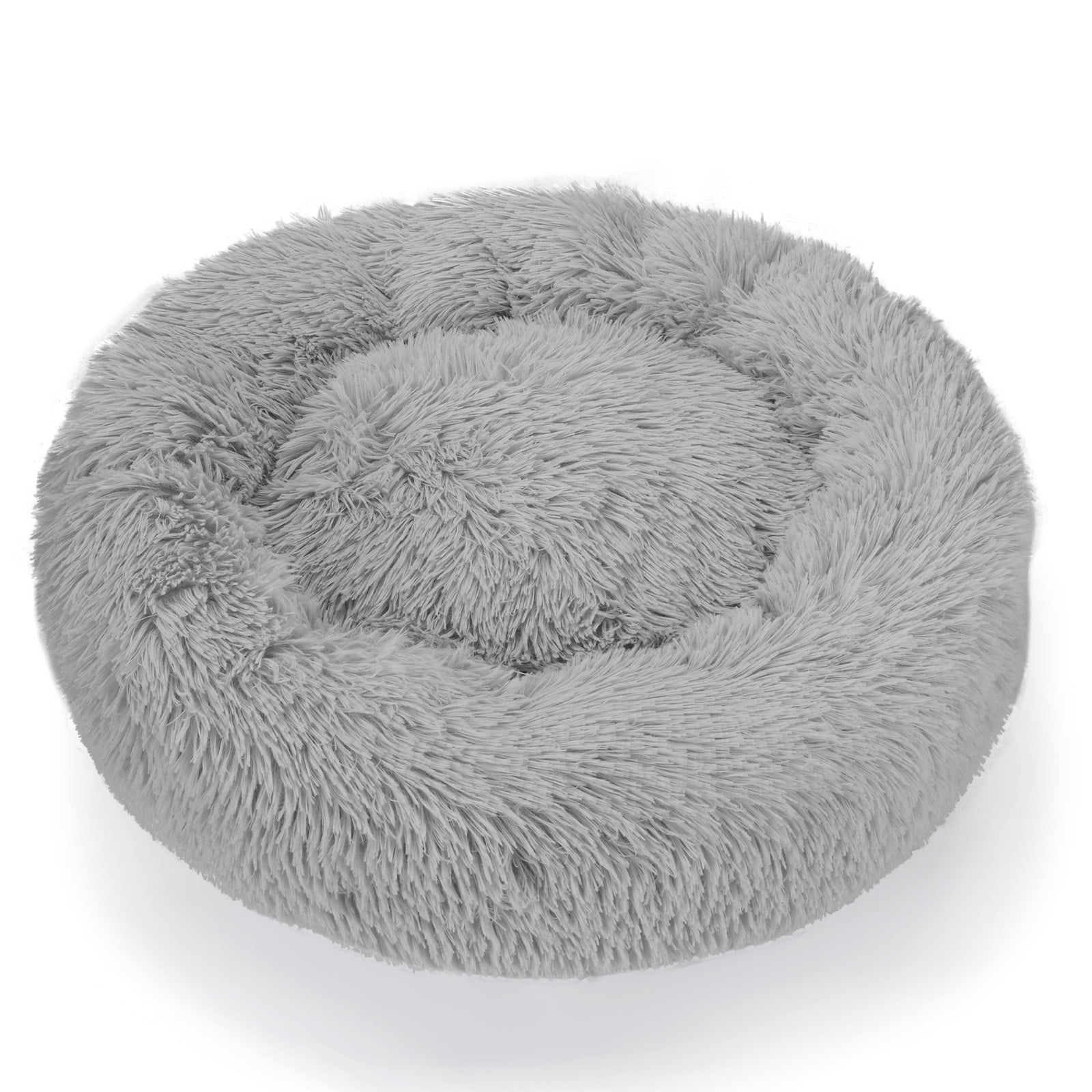 Zephypaws 27" Donut Cuddler Pet Bed for Cats & Small Dogs, Anti-Anxiety ...