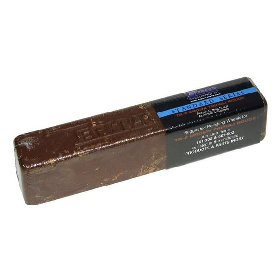 Zephyr Metal Polishing JRTRP TR-2 Brown Tripoli Rouge - Walmart.com