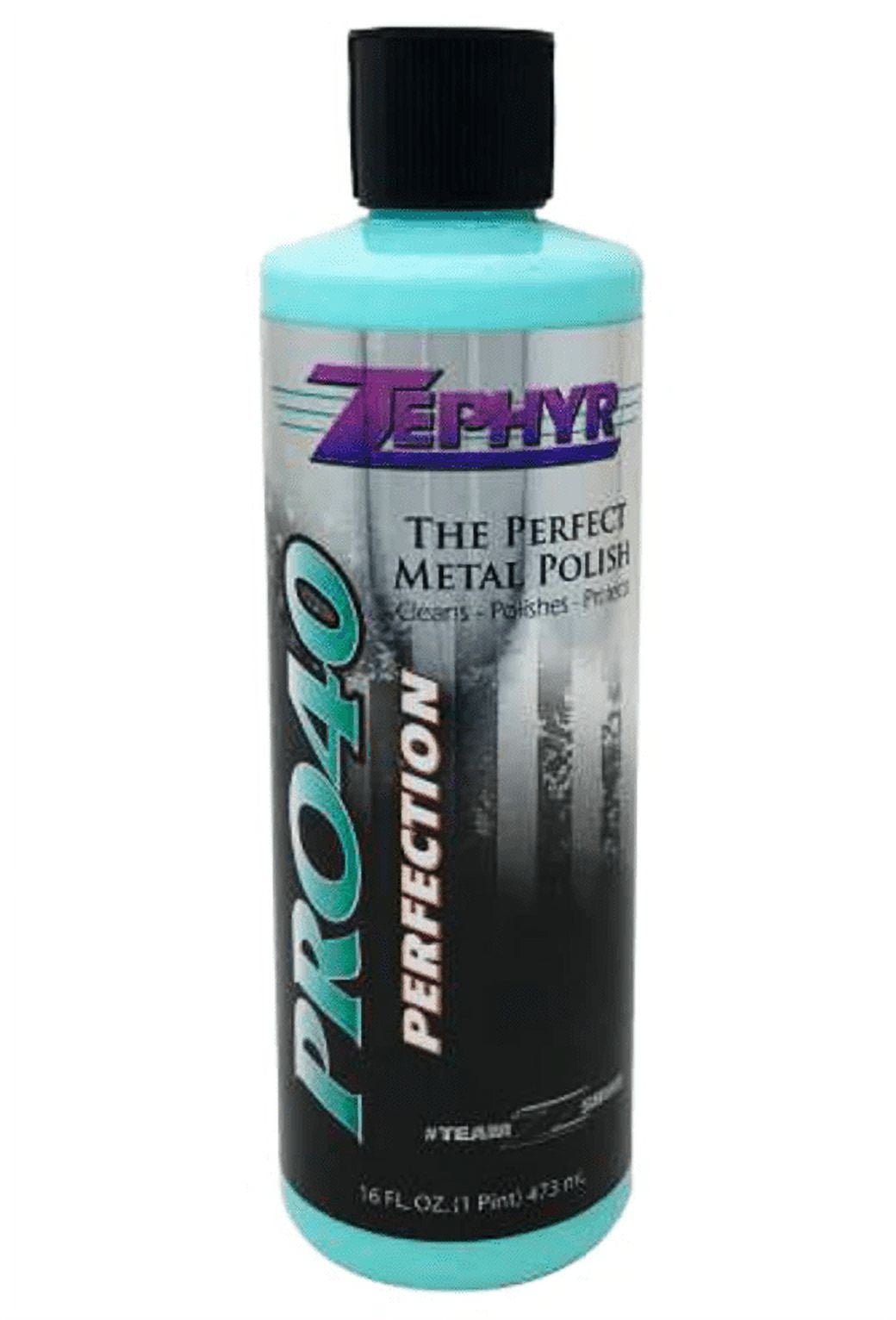 Zephyr PRO-40016 Pro-40 Perfection, The Perfect Metal Polish - 16 fl ...