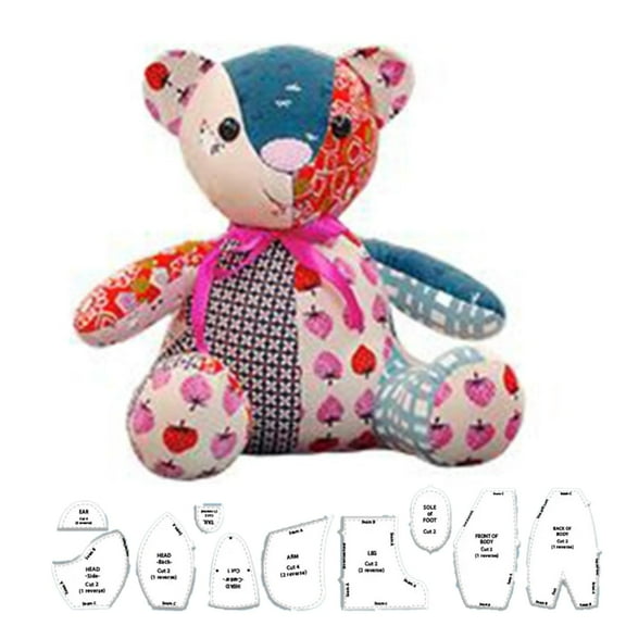Memory Bear Template Ruler Set for Crafting and Sewing, General Use DIY ...