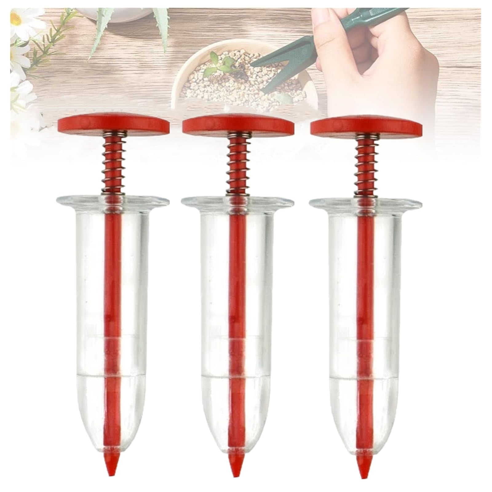 ZephyrZing Mini Seed Spreader - Mini Sowing Seed Dispenser, Garden ...