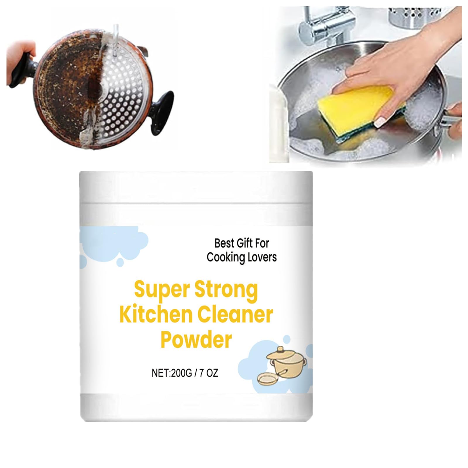 ZephyrZing Super Strong Kitchen Cleaner Powder - Powerful Kitchen All ...