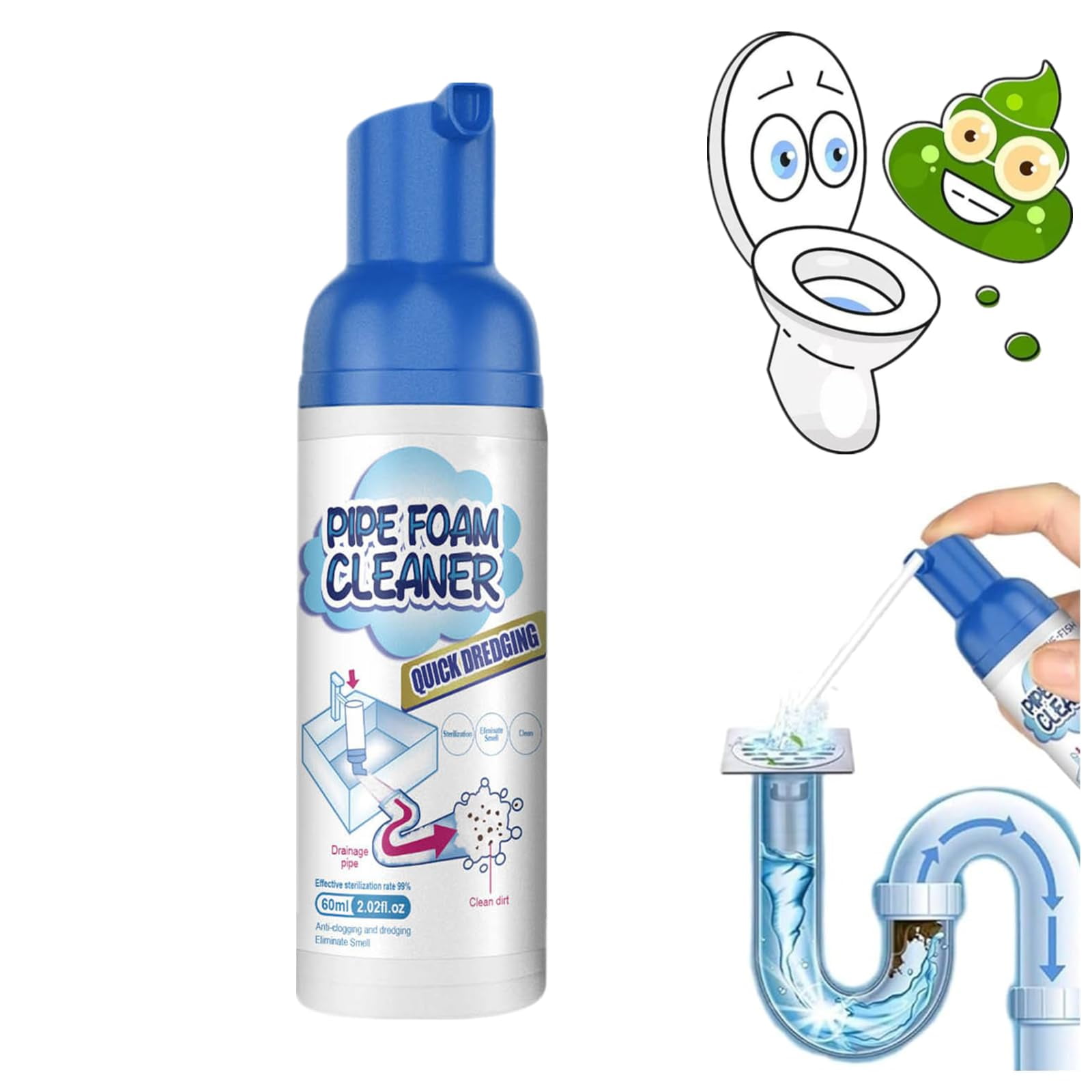 ZephyrZing Yugou Drain Cleaner - Yugou Get out Foaming Drain Cleaner ...