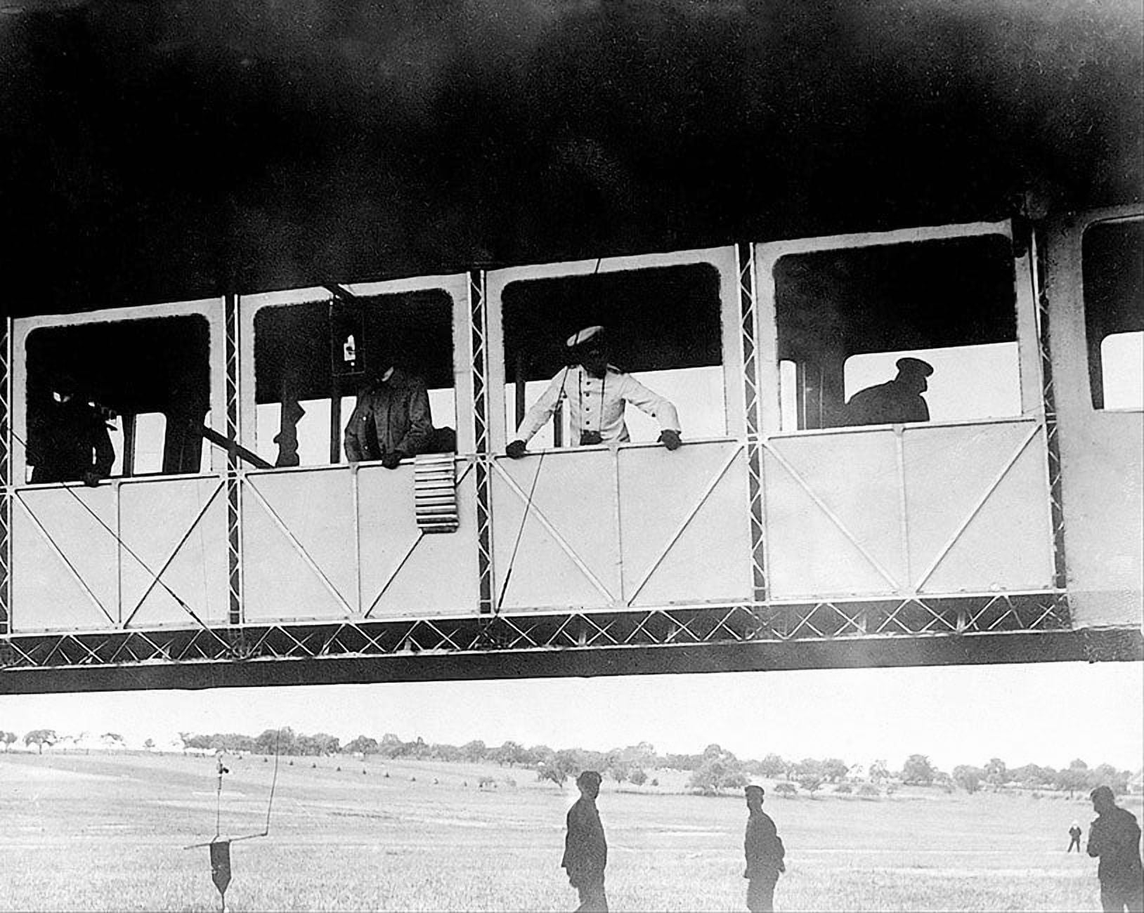 Zeppelin Airship/Blimp Passenger Cabin - 24x36 Inch Laminated Aviation ...