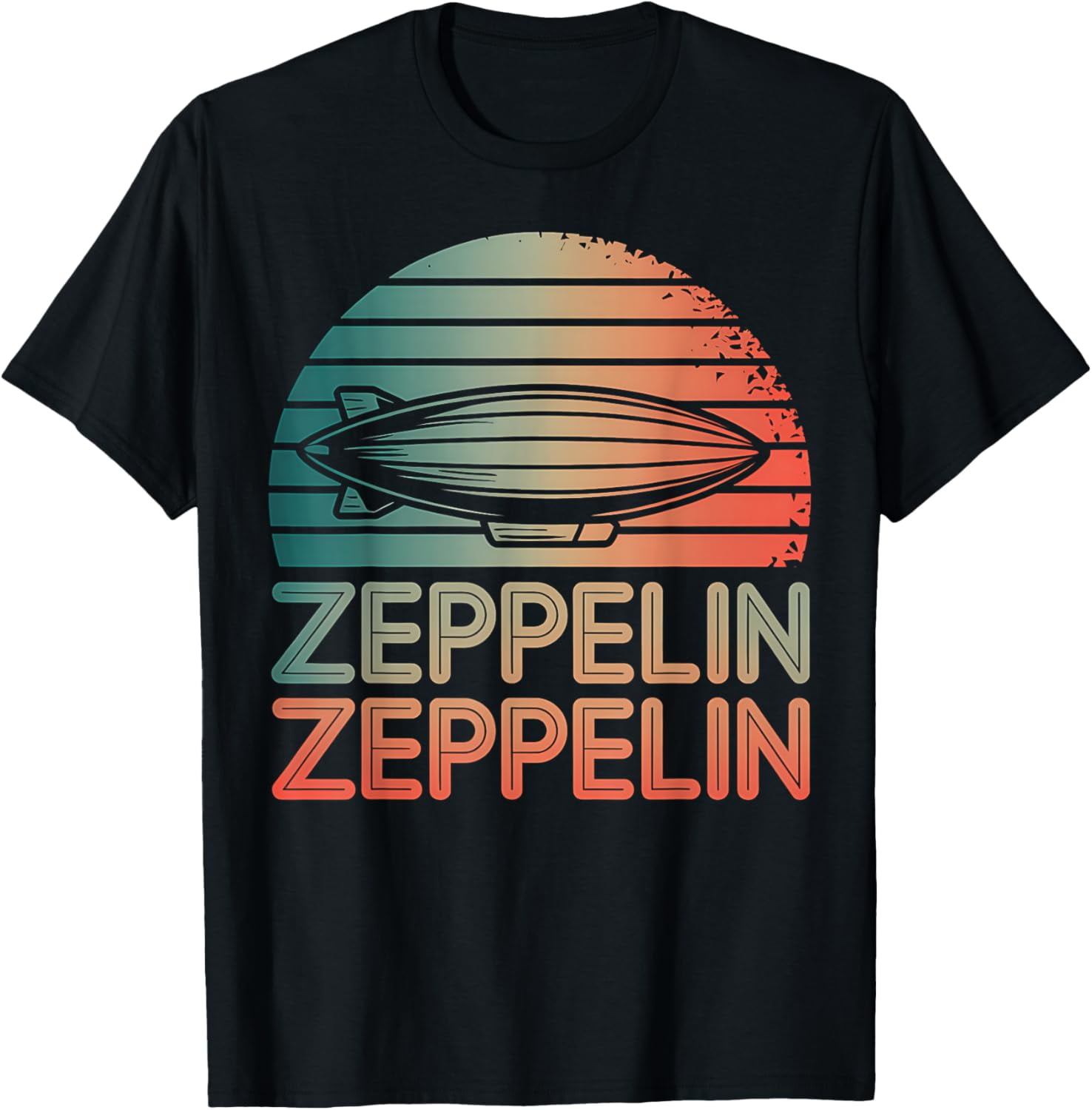 Zeppelin Airship Dirigible Blimp Aviation Airplane Pilot T-Shirt - Walmart.com