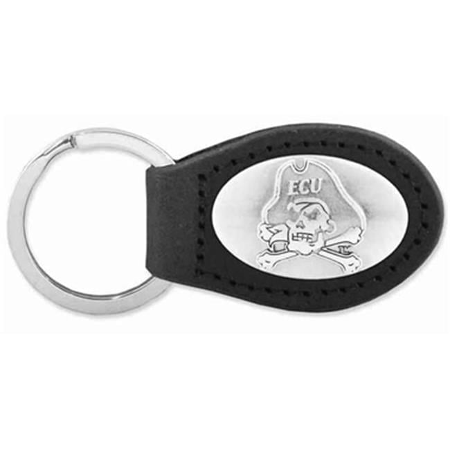 ZeppelinProducts ECU Leather Key Fob, Black - Walmart.com