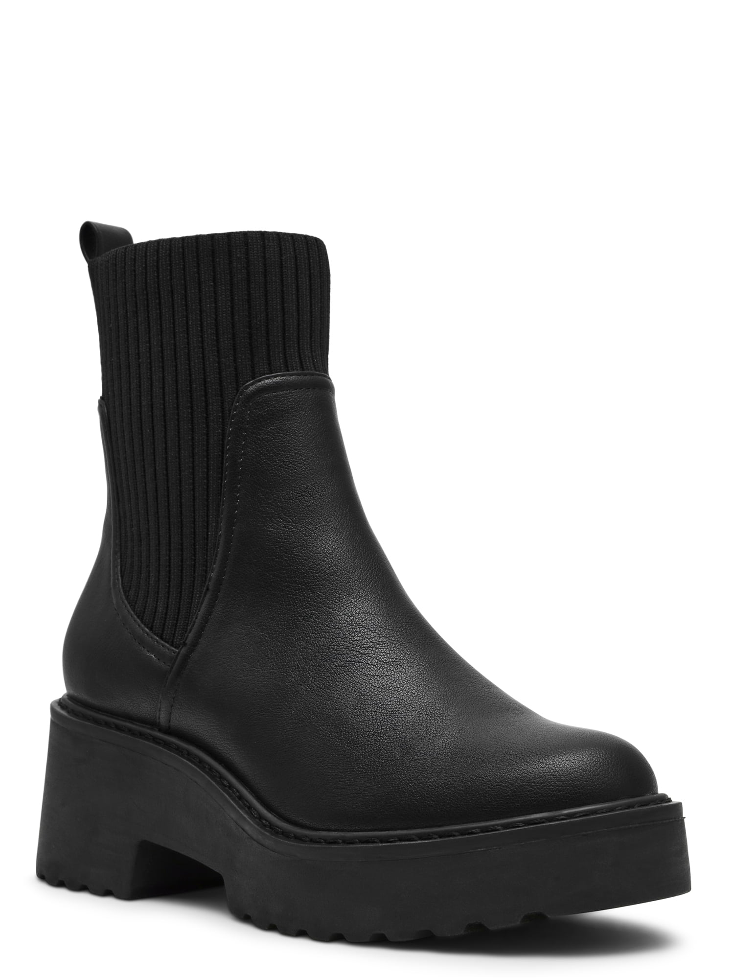 DV Dolce Vita Women's Zepplin Lug Sole Ankle Boot - Walmart.com