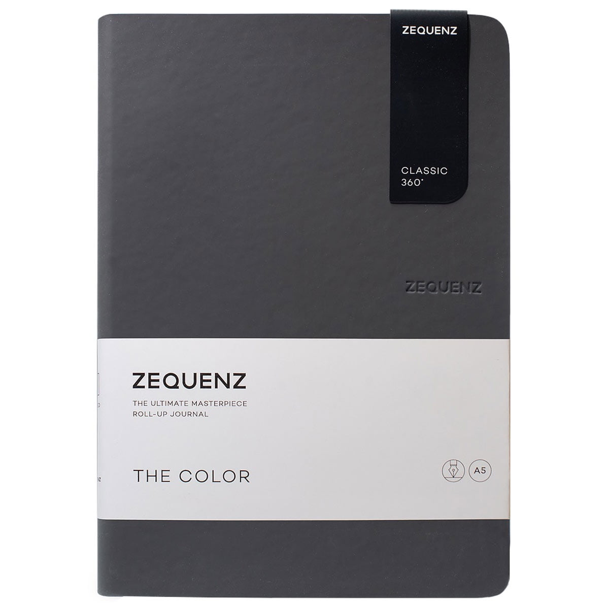 Zequenz Classic 360 The Color A5 Notebook, Dotted, Storm - Walmart.com