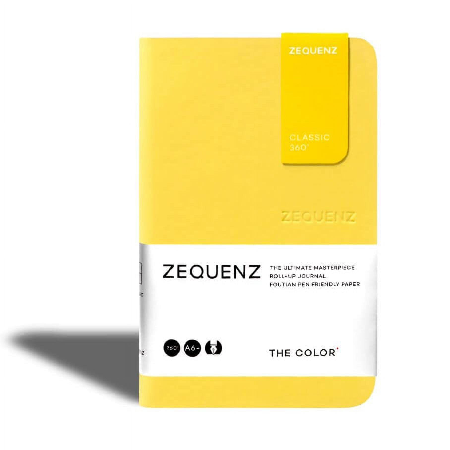 Zequenz Classic 360 The Color A6- Notebook, Blank, Mustard - Walmart.com