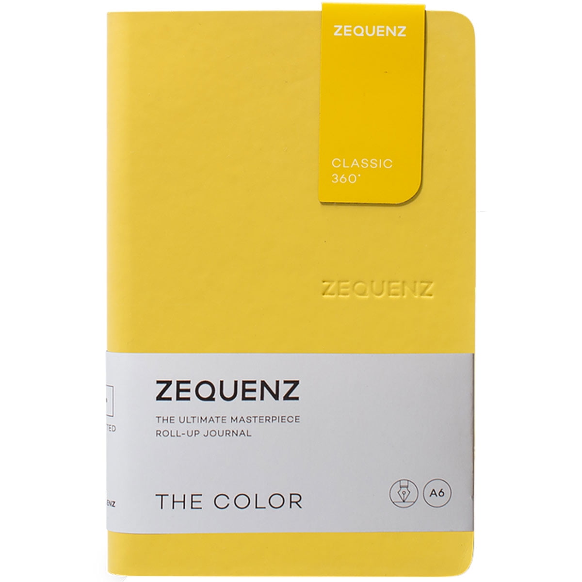 Zequenz Classic 360 The Color A6 Notebook, Dotted, Mustard - Walmart.com