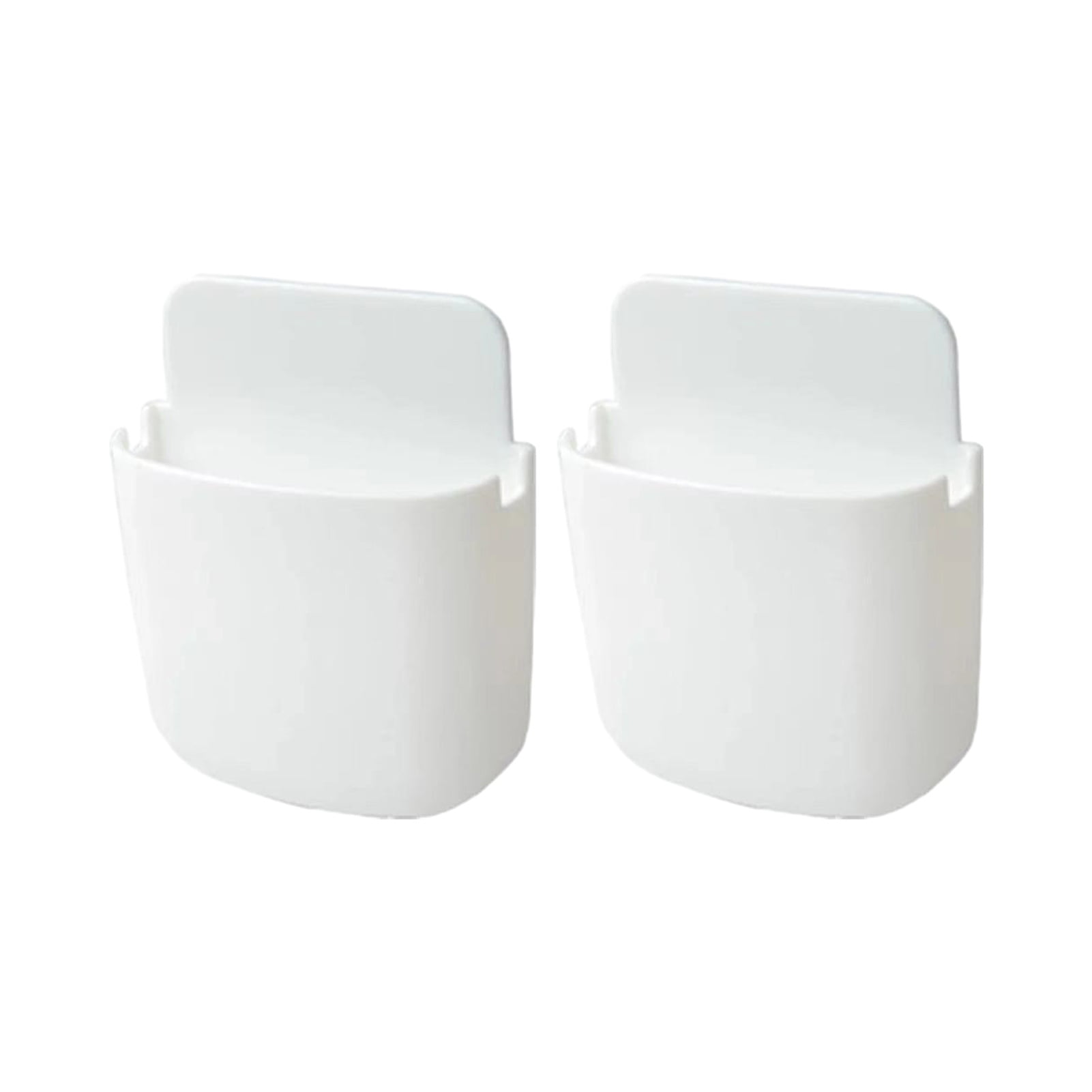 Zeranth 2Pcs Remote Control Holder Wall Mount,No Drill Remote Storage ...