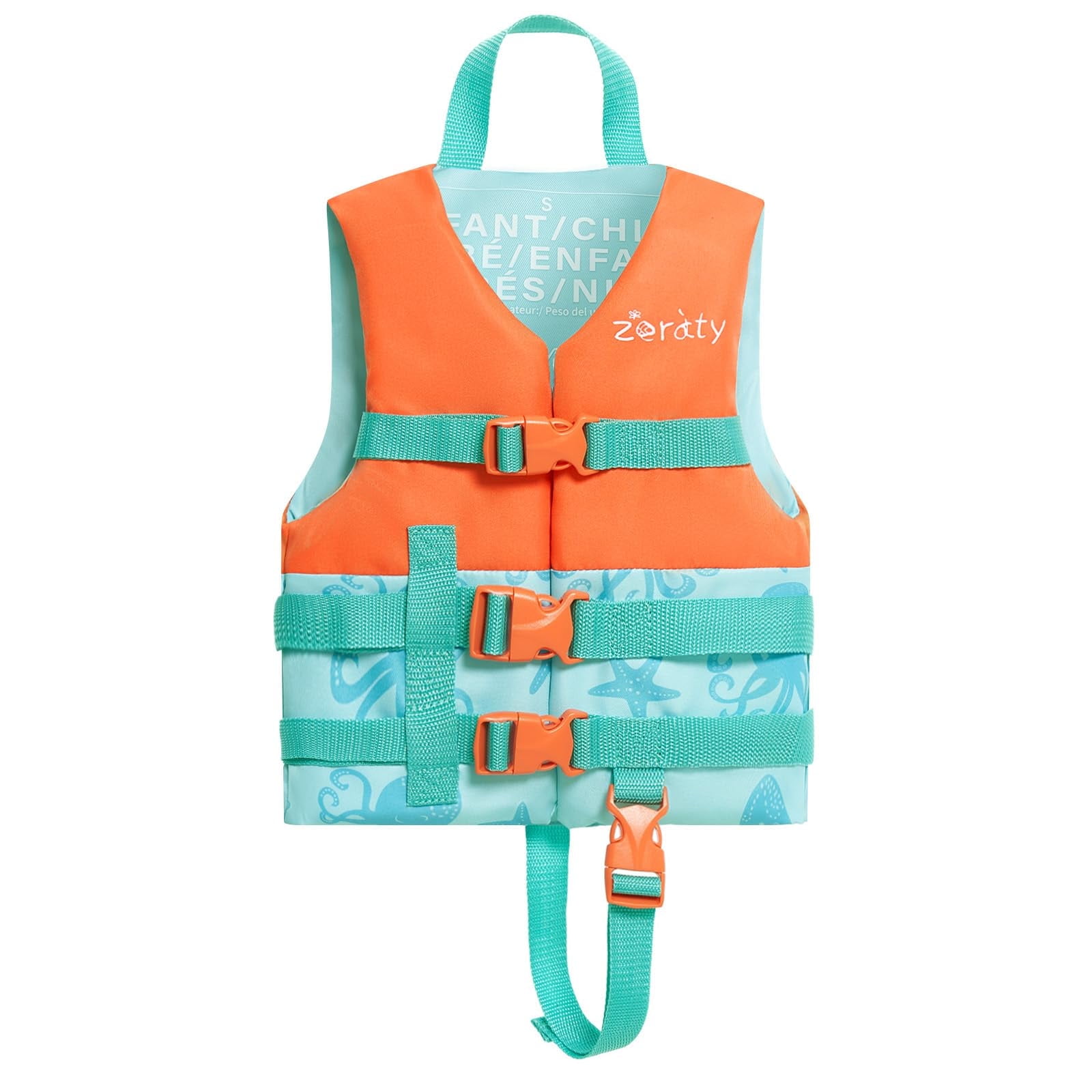 Zeraty Kids Swim Vest Toddlers Life Jacket Flotation Buoyancy Trainer ...