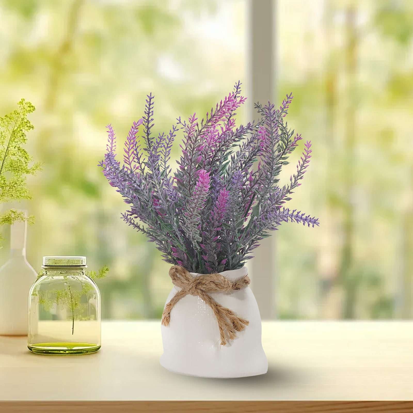 Zerbueate Planters For Outdoor Plants Clearance Realistic Artificial ...