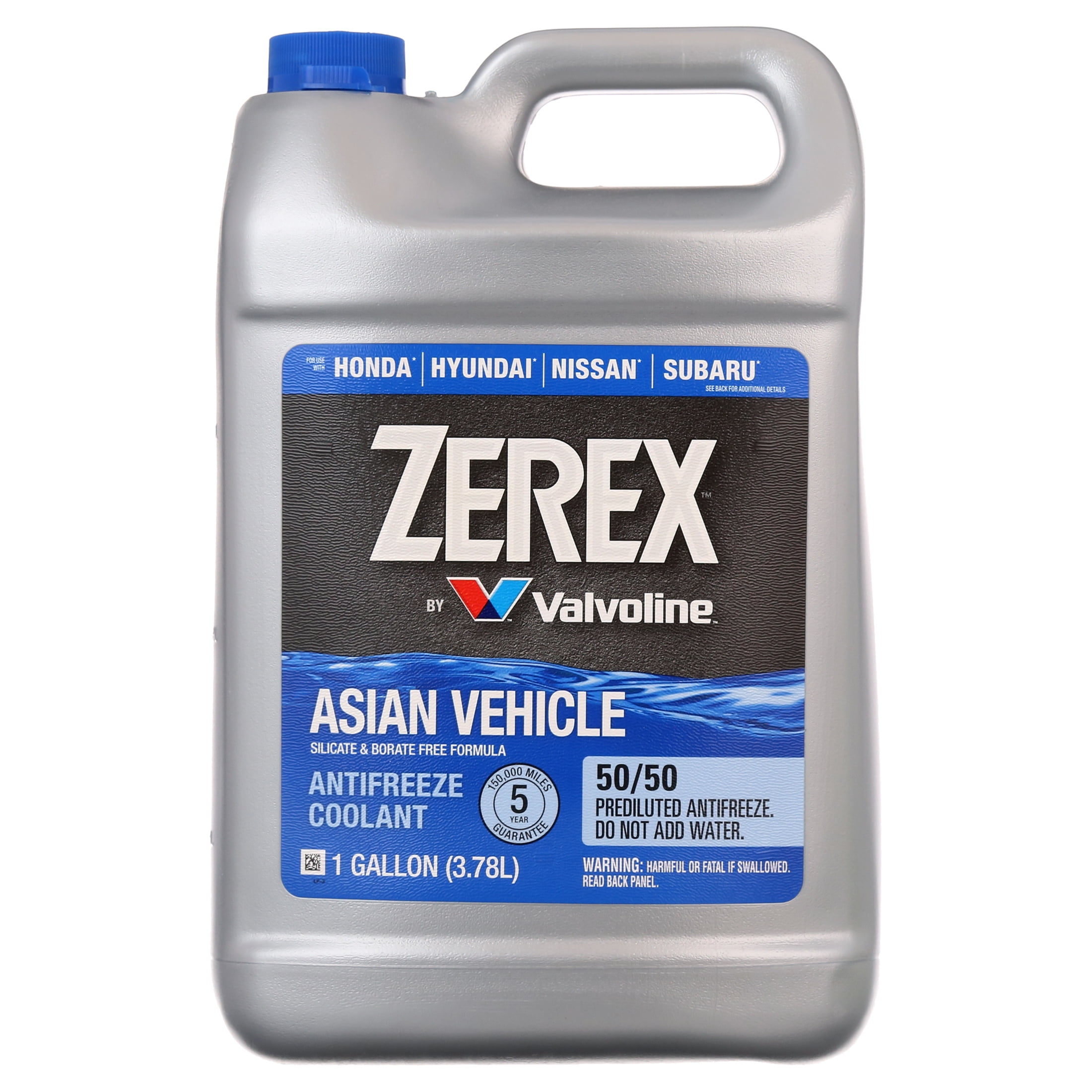 Zerex Asian Vehicle Blue 50/50 Prediluted Antifreeze - Walmart Business ...