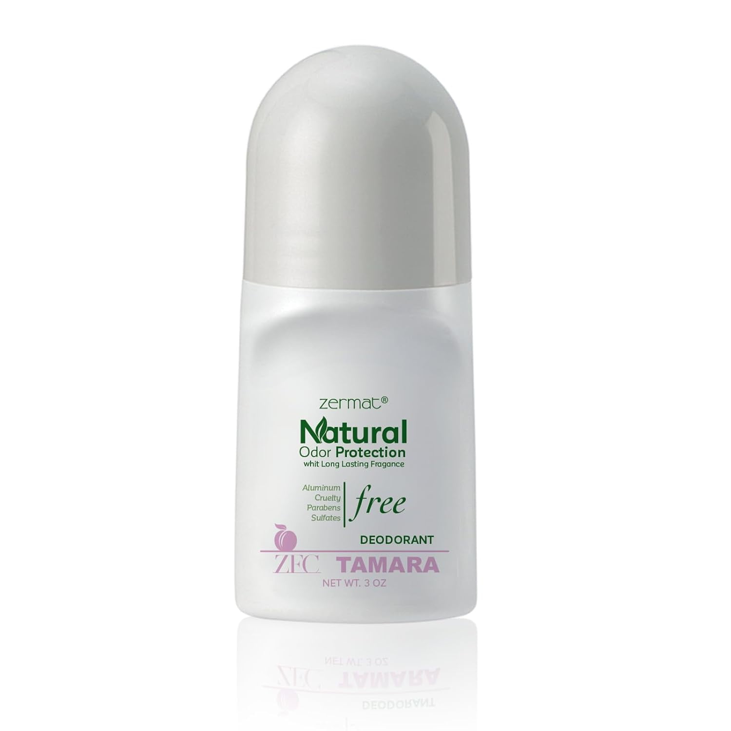 Zermat Distinzion Tamara, Natural Roll-On Deodorant, 3 Oz. - Walmart.com