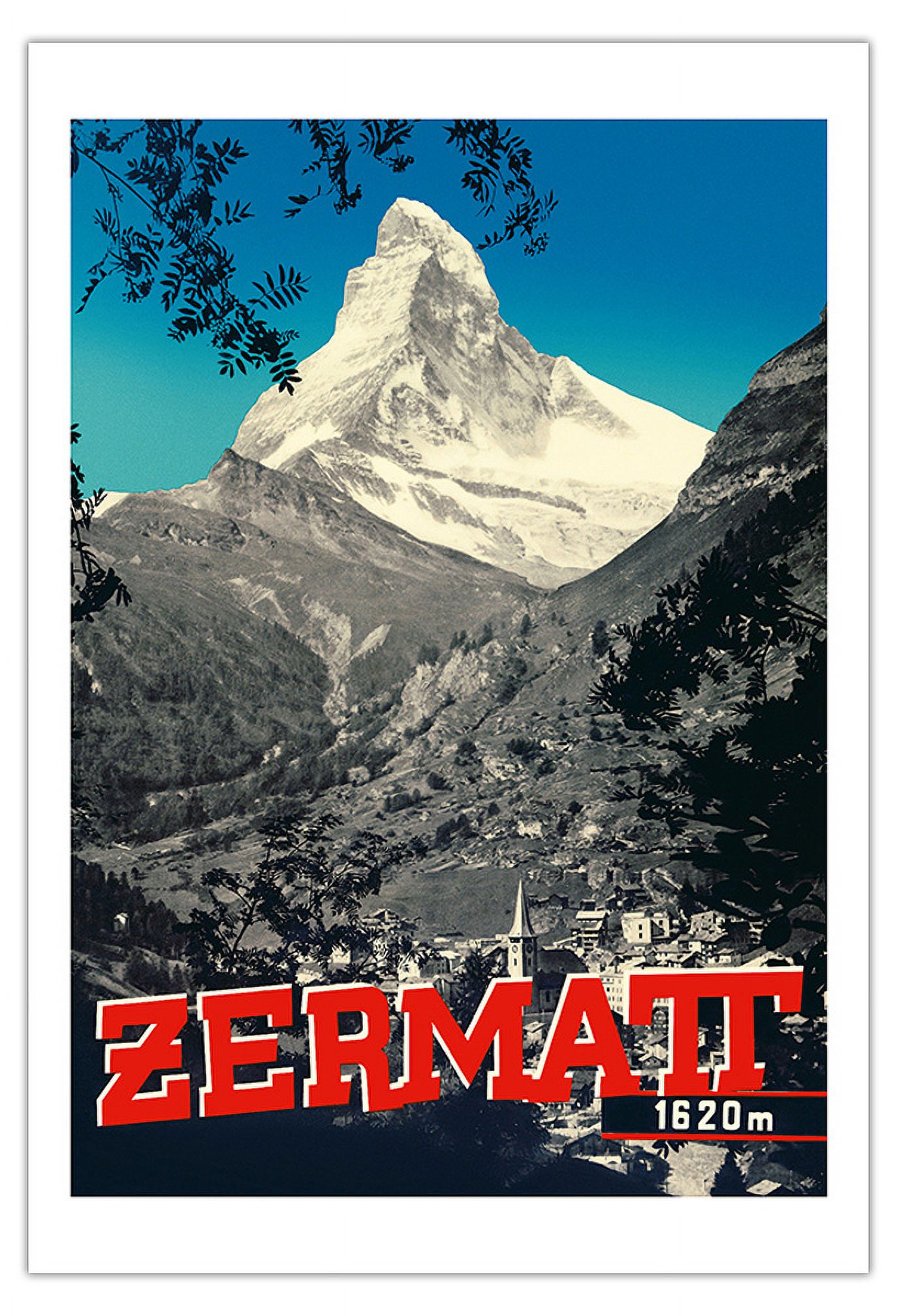 Zermatt Switzerland - Matterhorn Mountain (Cervin) - Swiss Alps ...