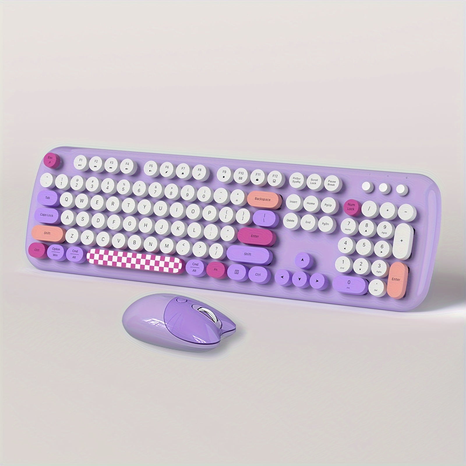 Zero 104 Key Wireless Keyboard, Full Size Keyboard And Mouse ...