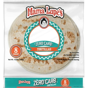 Mission Zero Net Carb Keto Certified Original Tortillas, 0g Net Carbs ...