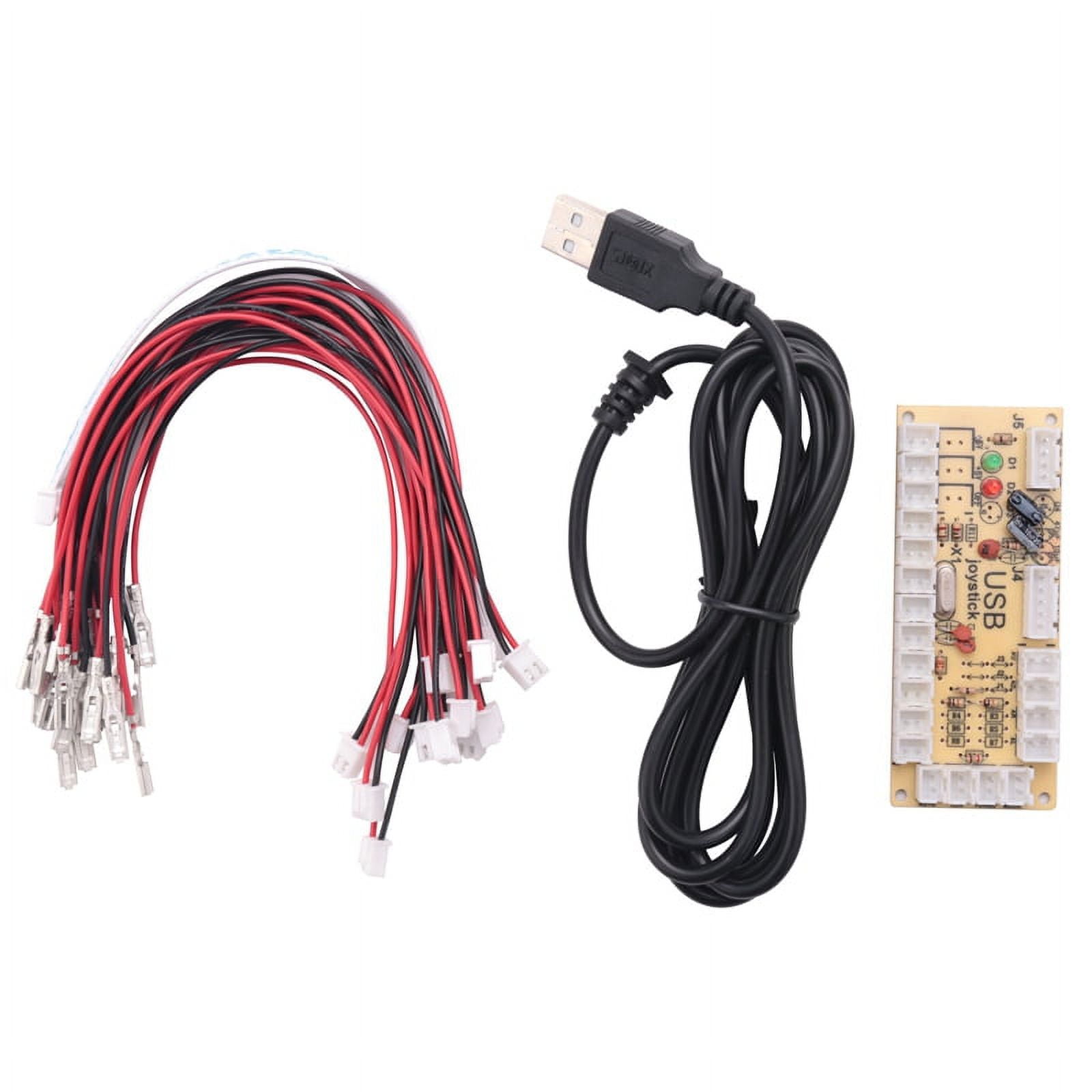 Zero Delay Arcade Game Usb Encoder Pc To Joystick For Mame & Retropie ...