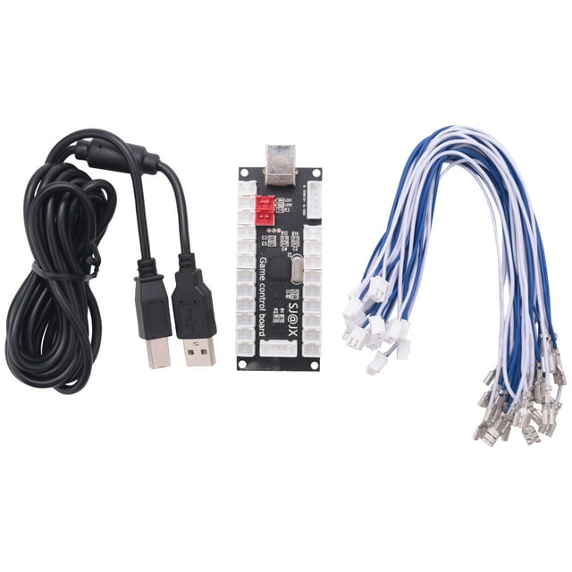 Zero Delay Arcade Usb Encoder Pc To Joystick For Mame Jamma & Other Pc ...