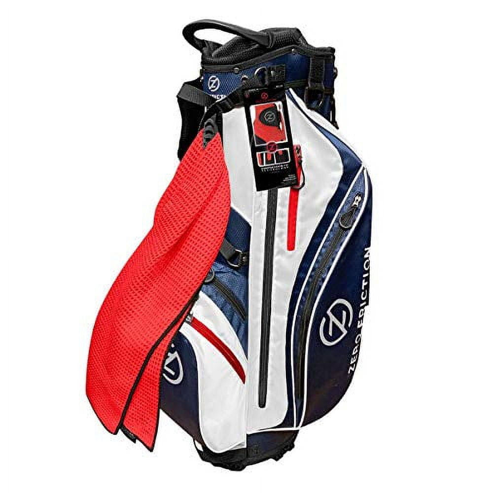 Zero Friction Navy Golf Stand Bag, Golf Towel and Glove Included ...