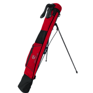 CaddyDaddy Golf Ranger Carry Sunday Range Travel Bag, Black/Silver ...