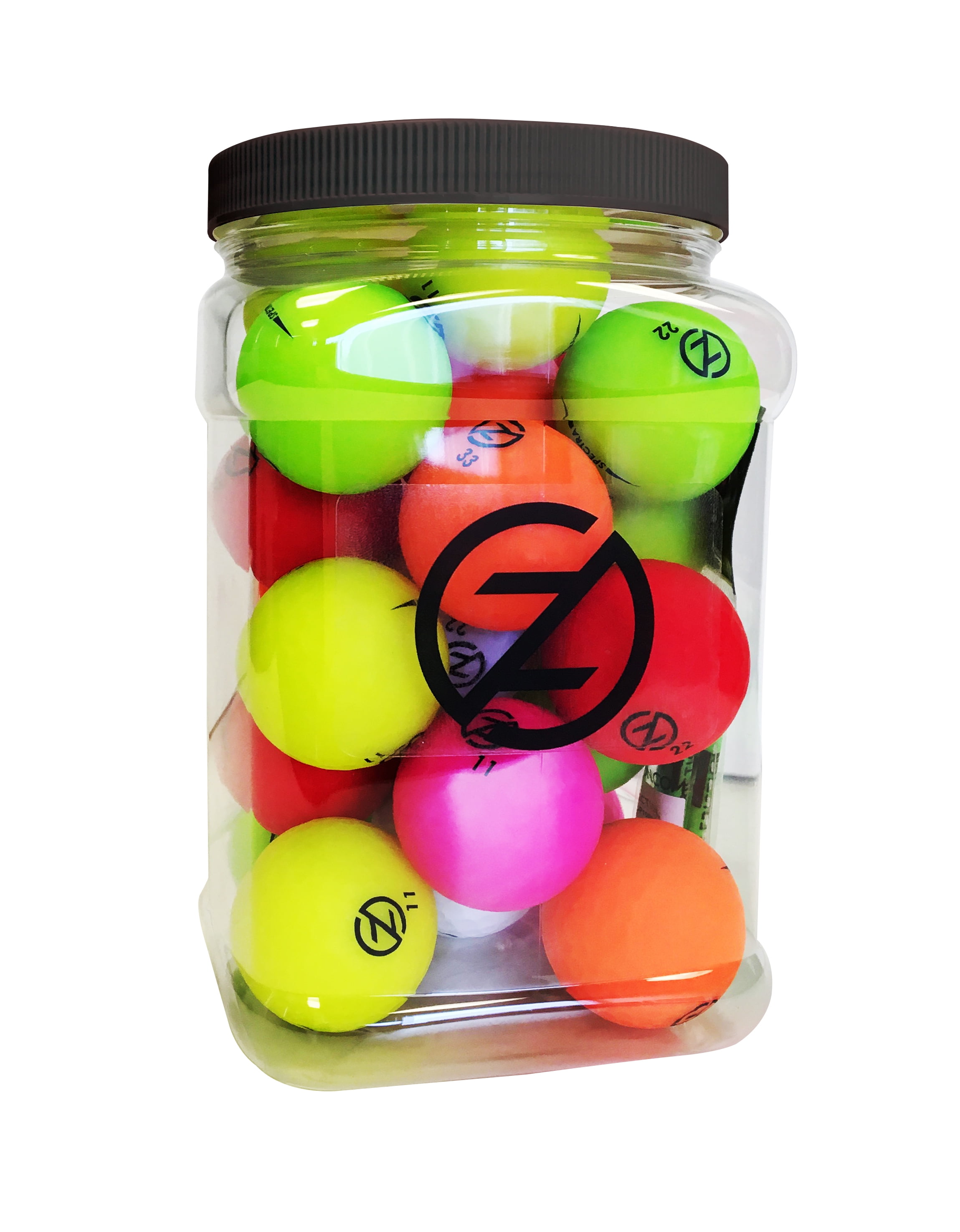 Zero Friction Spectra Golf Balls, Assorted Colors, 24 Pack - Walmart.com