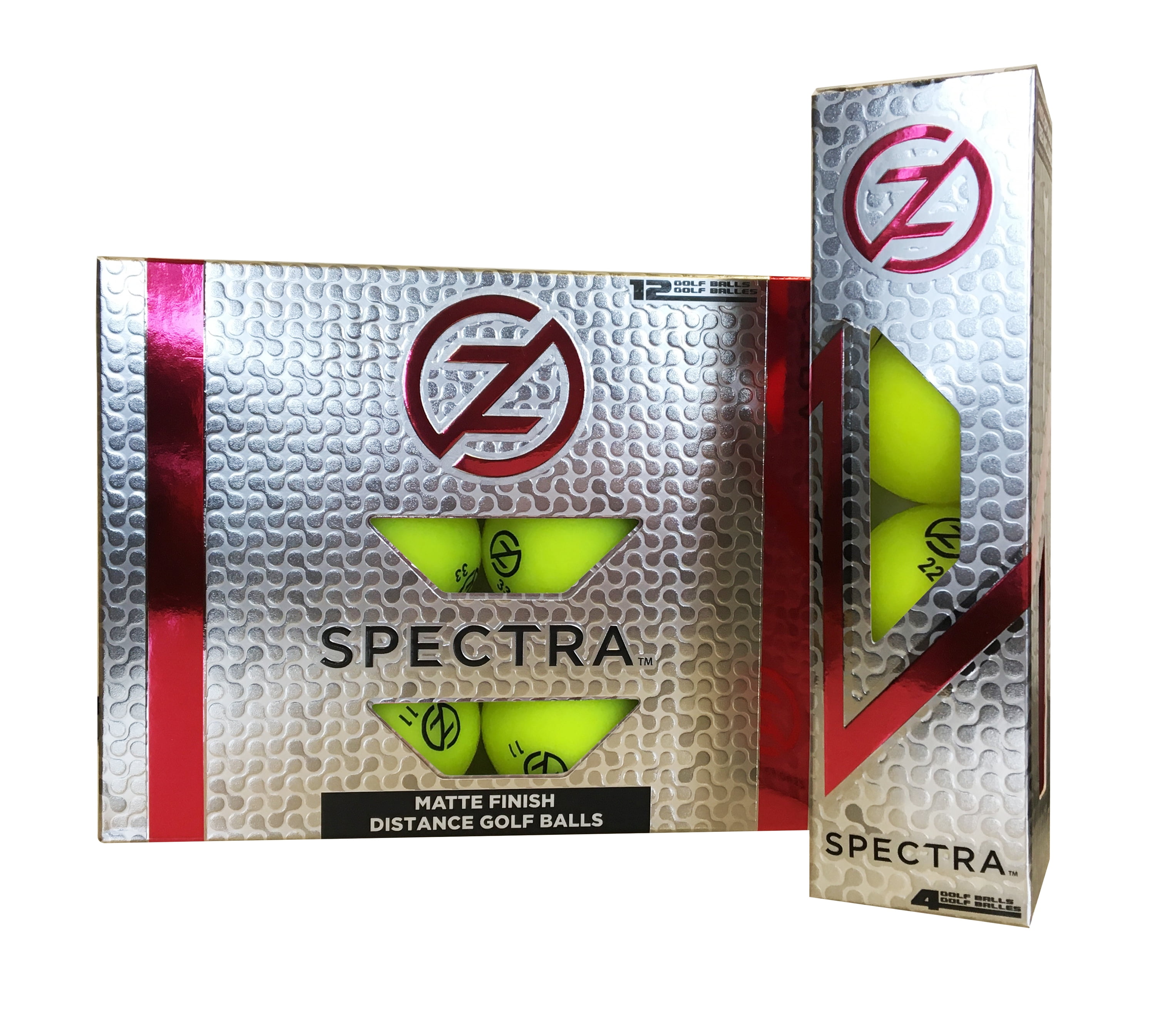 Zero Friction Spectra Golf Balls, Neon Yellow, 12 Pack - Walmart.com