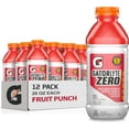 Zero Fruit Punch Zero Sugar Hydration 20 Fl Oz Pack Of 12