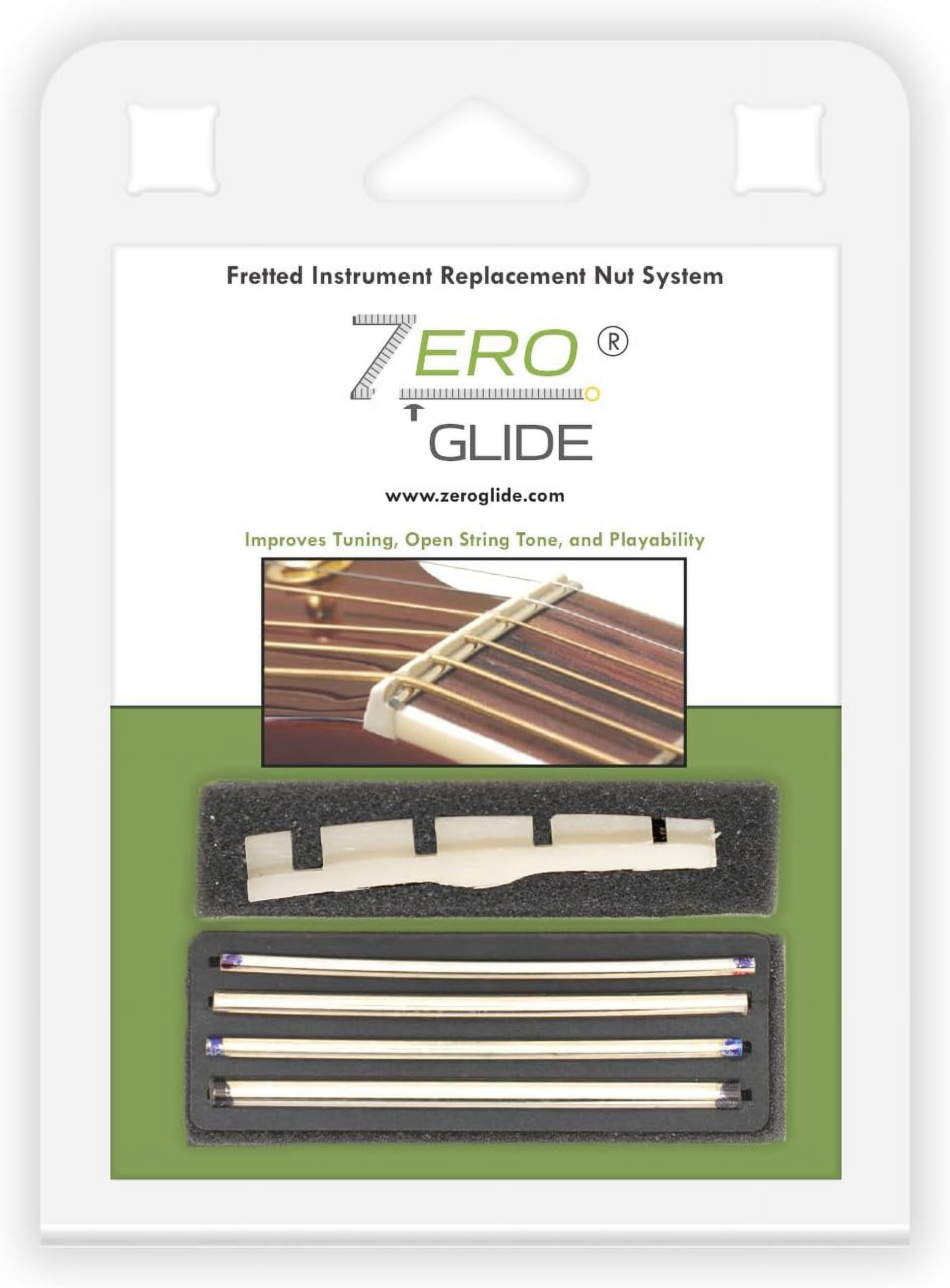Zero Glide ZS-17F Acoustic Guitar Nut for Fender-Style Bass Guitar - Walmart.com