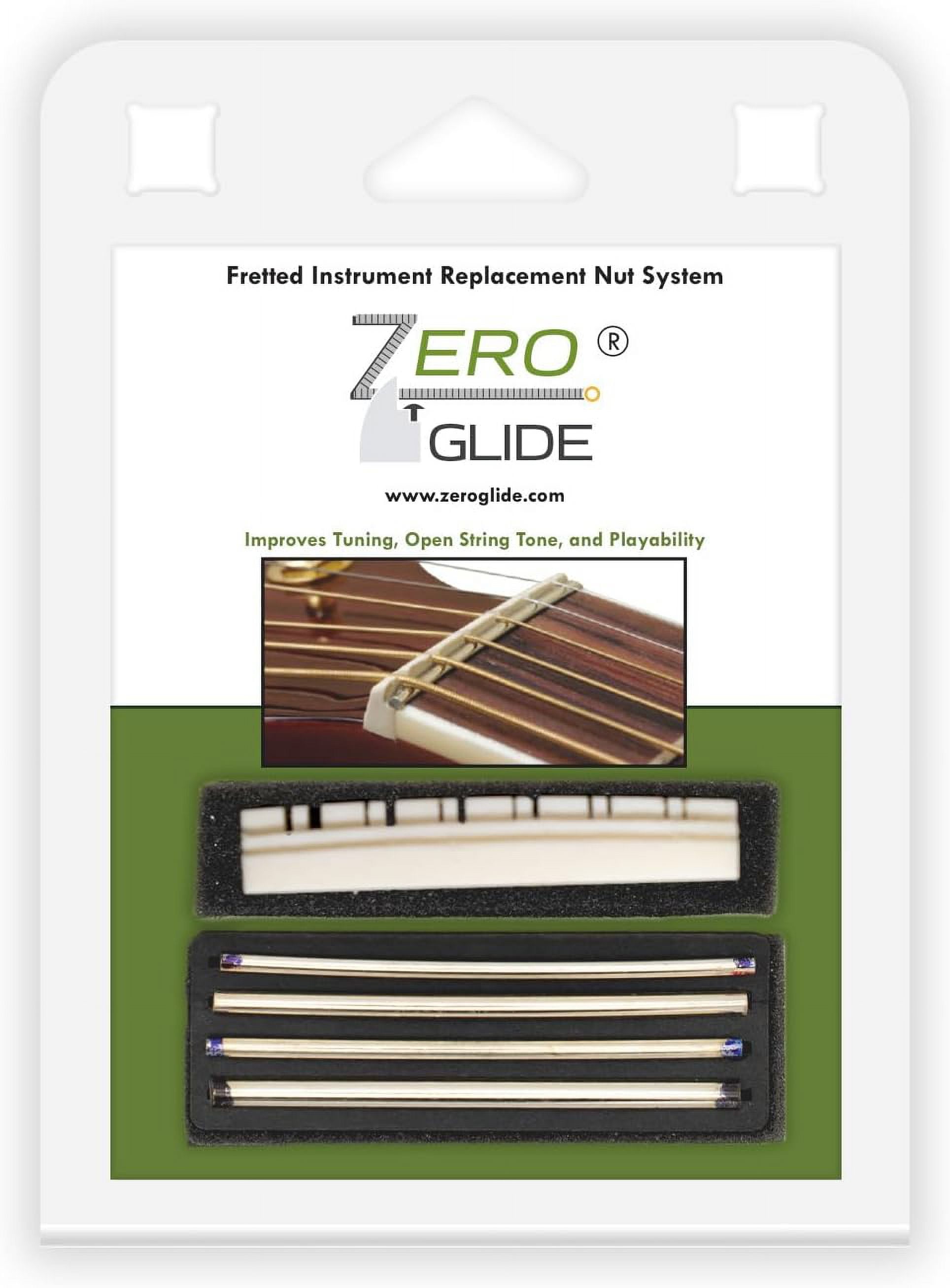 Zero Glide ZS-20 Acoustic Guitar Nut for 12-String Acoustic Guitar ...