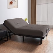 Aukfa Zero Clearance Adjustable Bed Frame with Wireless Remote ...