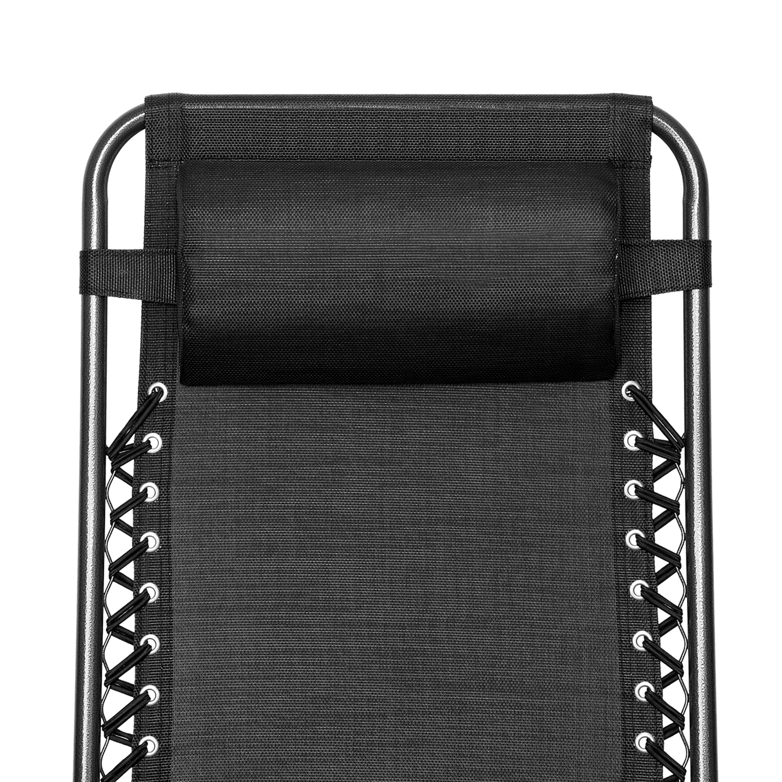 Zero Gravity Chair Pack 2, Outdoor Lounge Patio Chairs with Pillow and ...