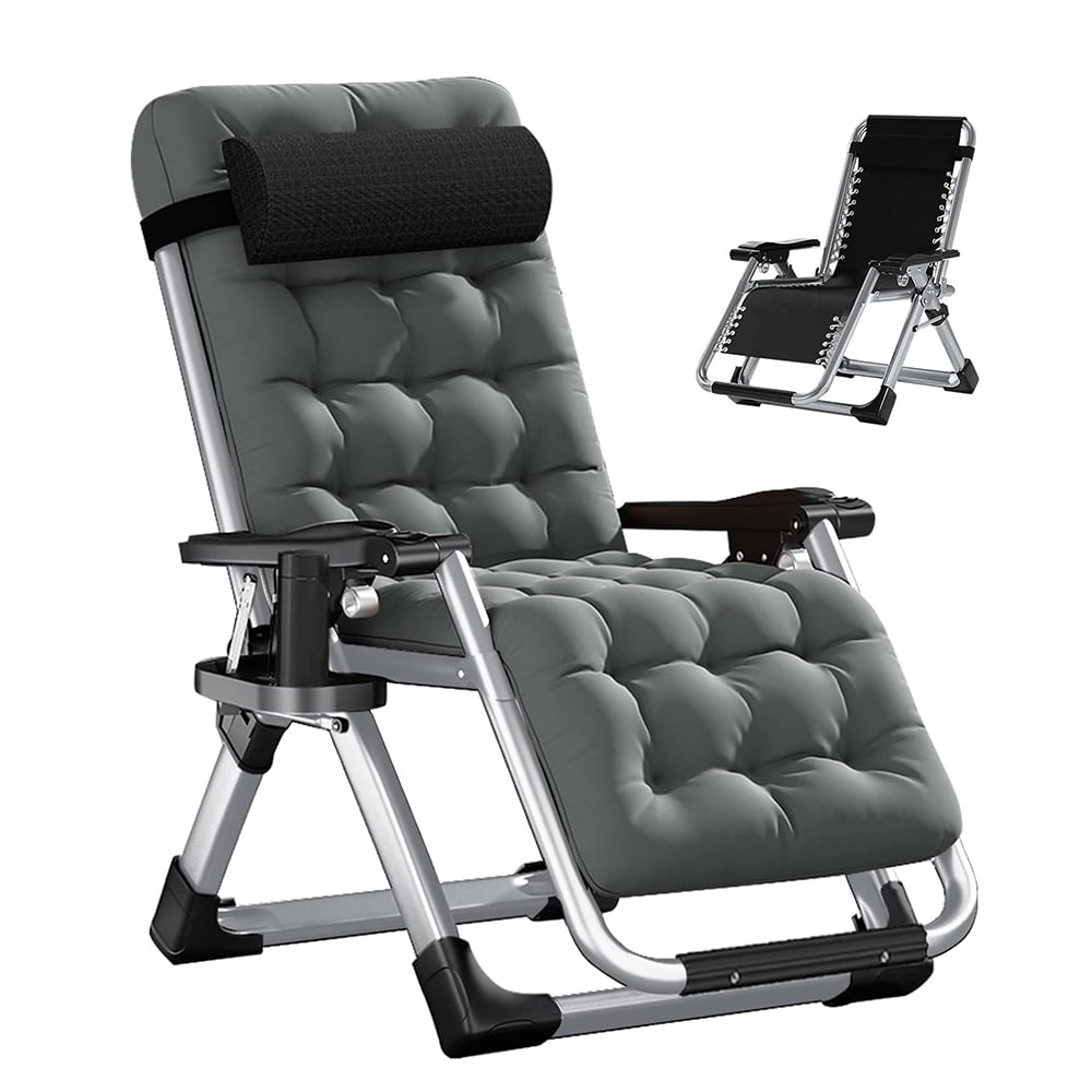 Zero Gravity Chair, Premium Lawn Recliner Folding Portable Chaise ...