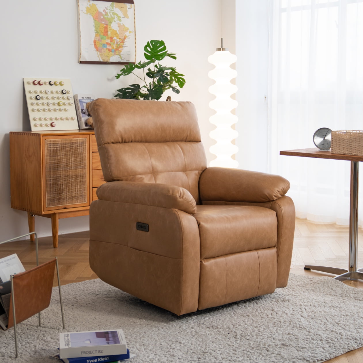 Zero Gravity Electric Recliner Chair with USB and Type-C Charging Ports ...