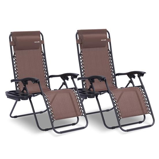 Zero Gravity Lounge Chair, Adjustable Steel Mesh Recliners, with ...