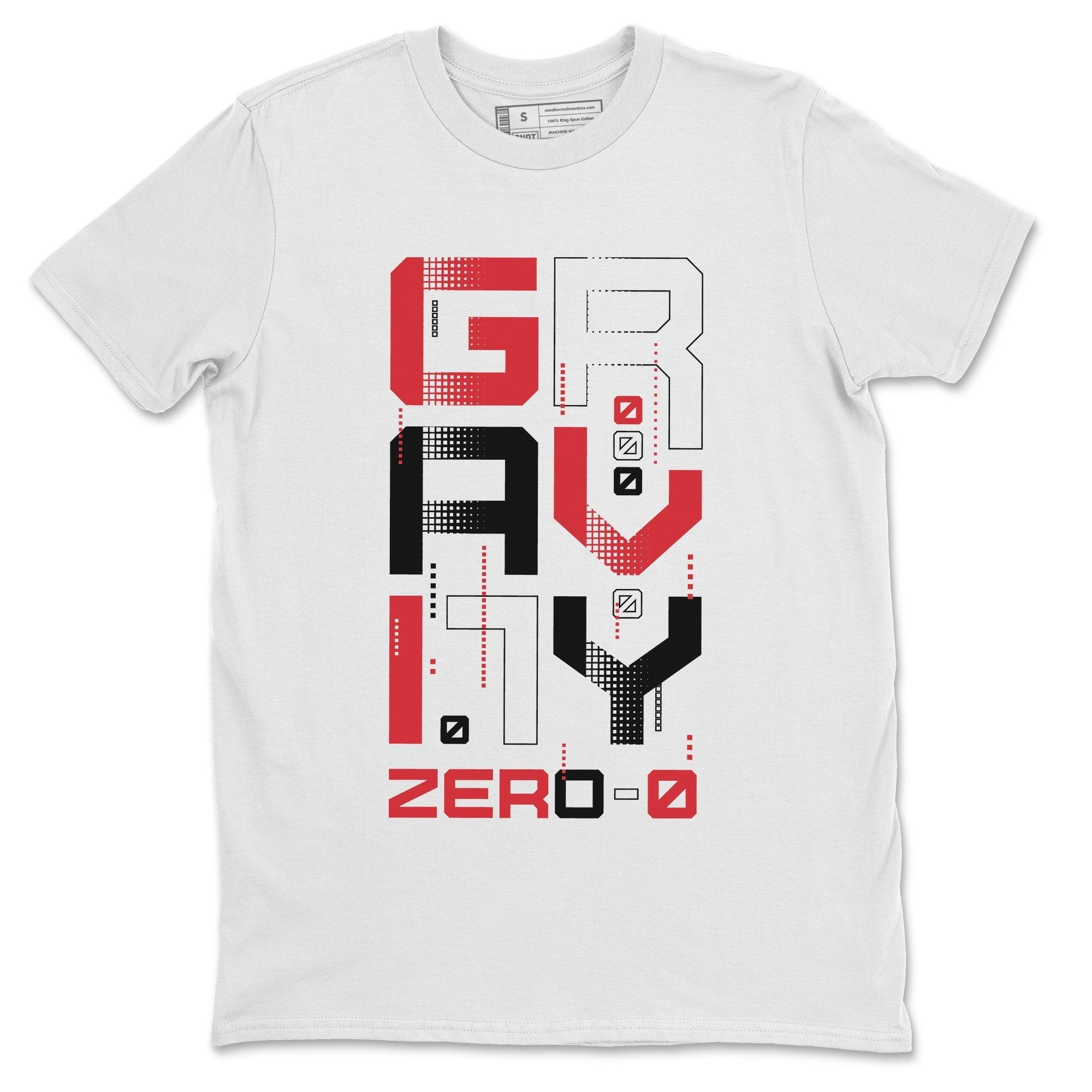 Zero Gravity T-Shirt Jordan 14 Gym Red Sneaker Matching Outfits - AJ14 Toro Top (White / 4X ...
