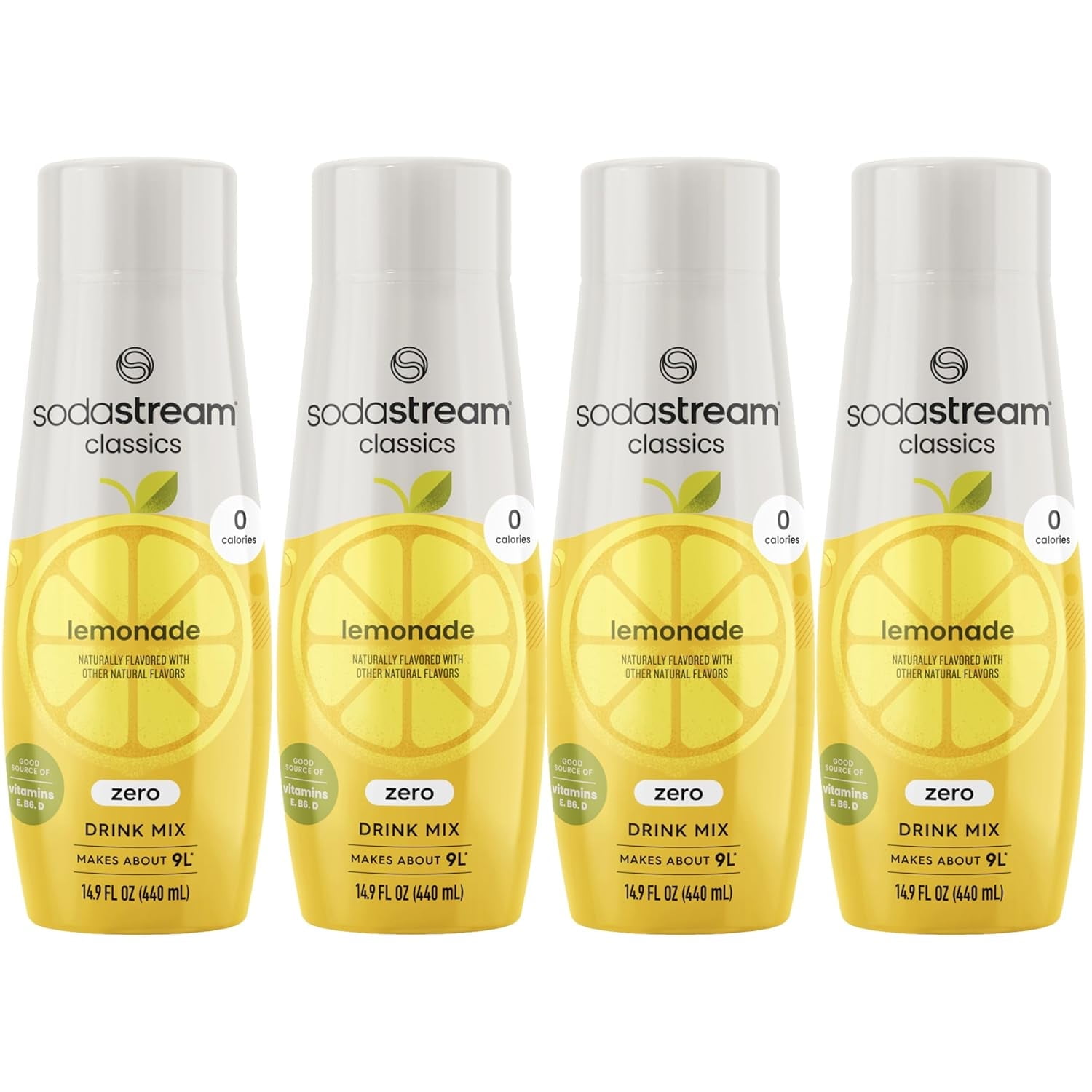 Zero Lemonade Drink Mix, 14.8 Fl Oz, Pack of 4 - Walmart.com