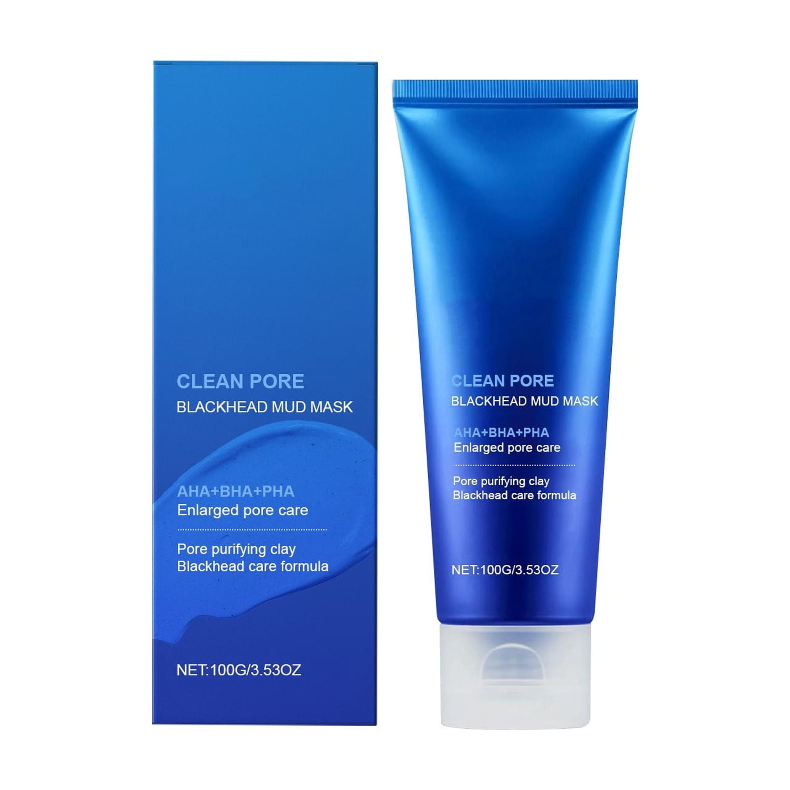 Zero Pore Blackhead Mud Facial Mask - Skin Cooling & Pore Tightening ...