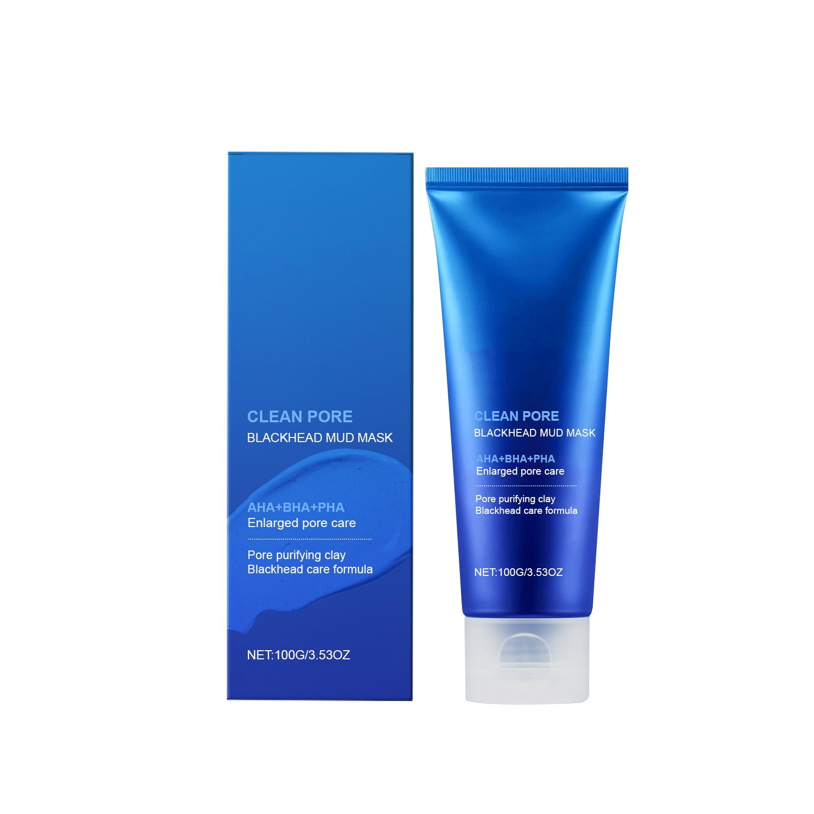 Zero Pore Blackhead Mud Facial Mask - Skin Cooling & Pore - 3 Minute ...