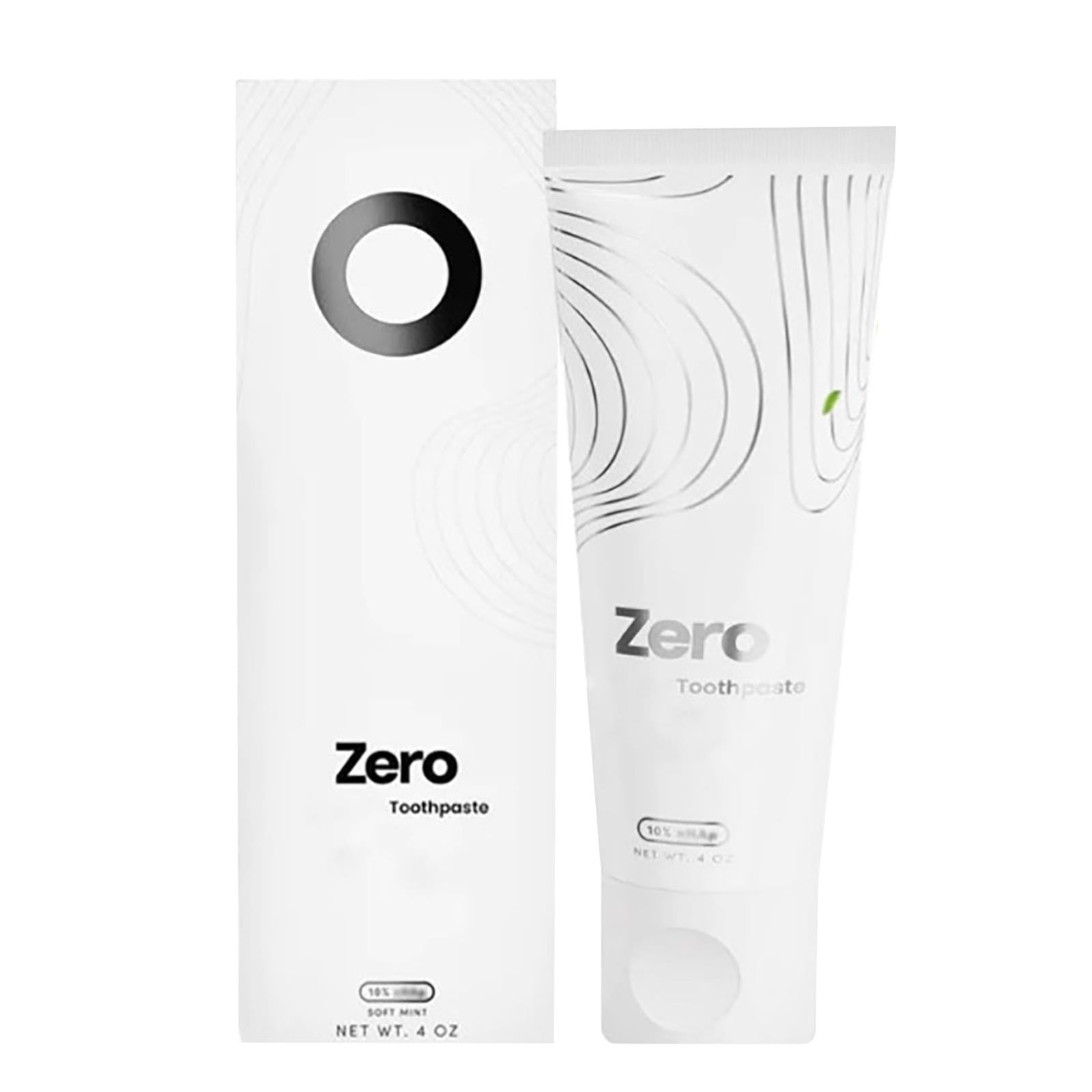Zero Premium Toothpaste by Something Nice – Dentist Recommended Mint-Flavored Toothpaste with 10 ...