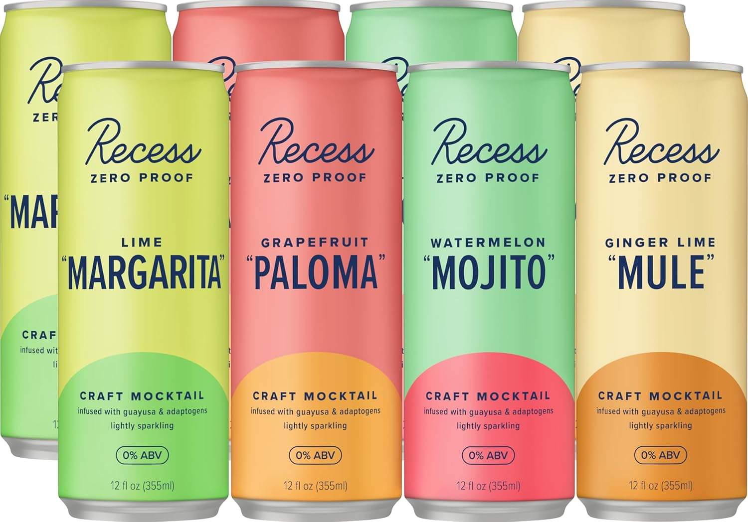 Zero Proof Craft Mocktails, Alcohol Free Drinks, With Adaptogens, Non-Alcoholic Beverage ...