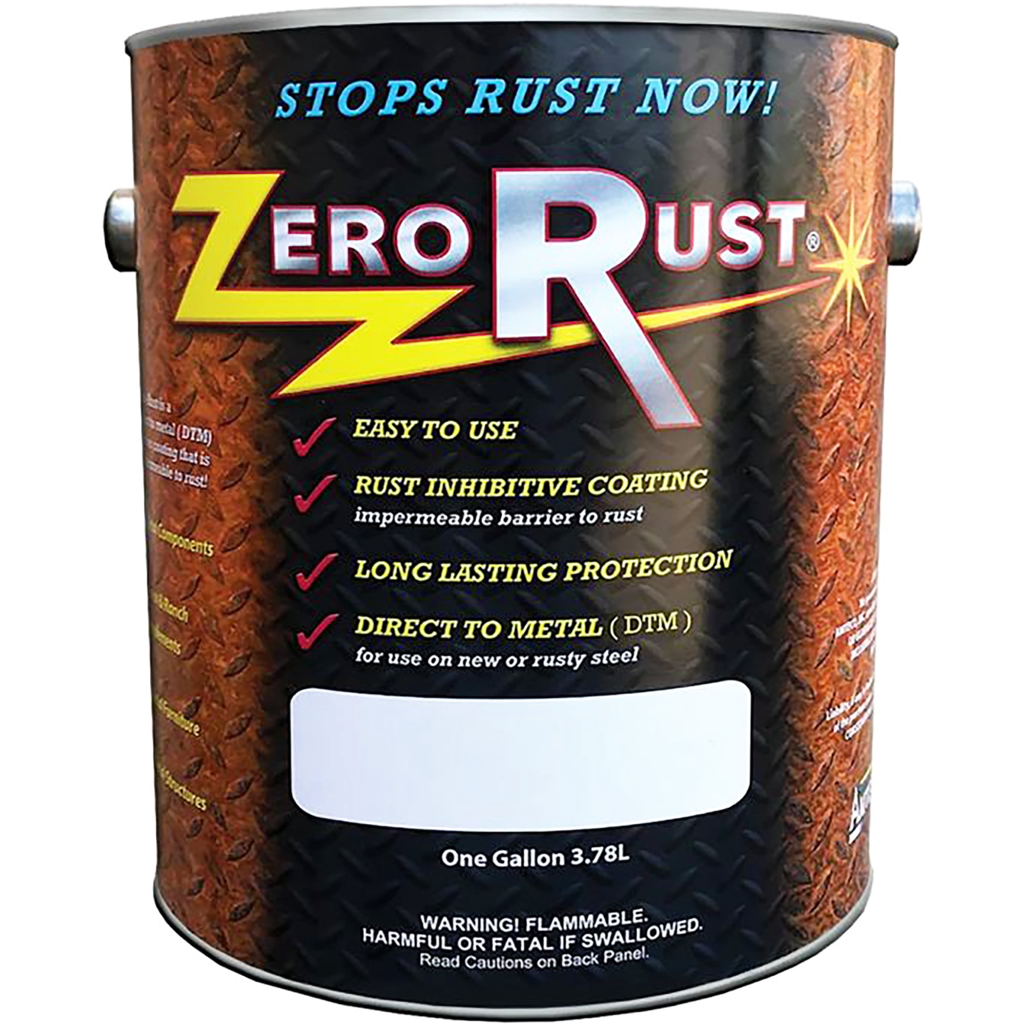 Zero Rust AR-60GA-CA Red Rust Inhibitive Coating gal - Walmart.com