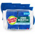 Zero Scratch Scrub Sponge, 6 Kitchen Sponges for Cleaning Around the ...