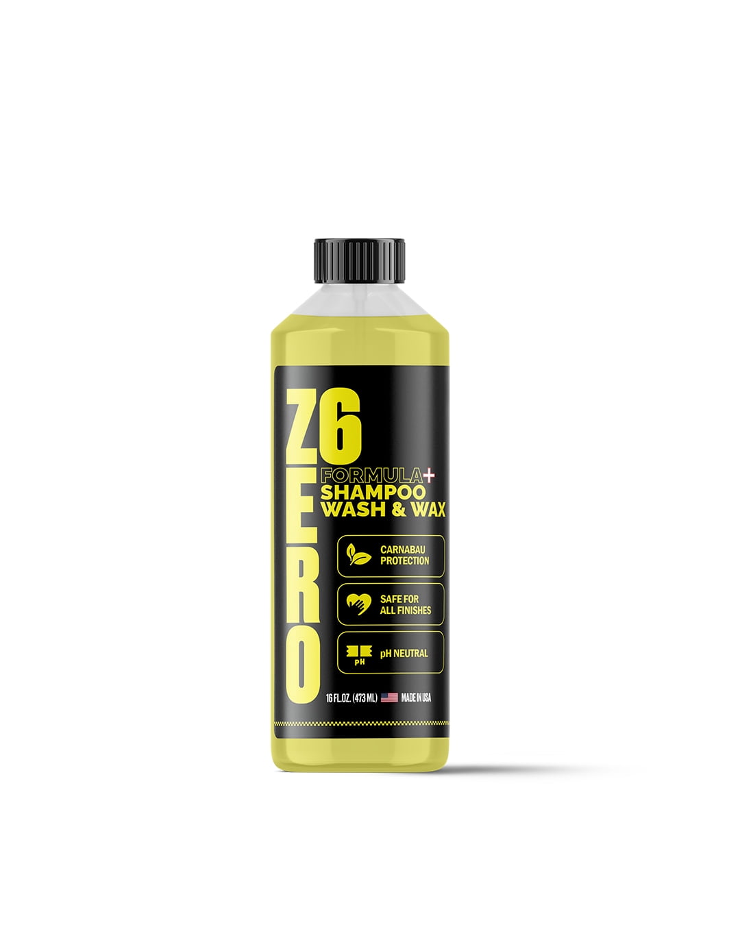 ZER06 Hyper Shine N Wax Shampoo - Rich Formula Foaming Car Wash Soap ...