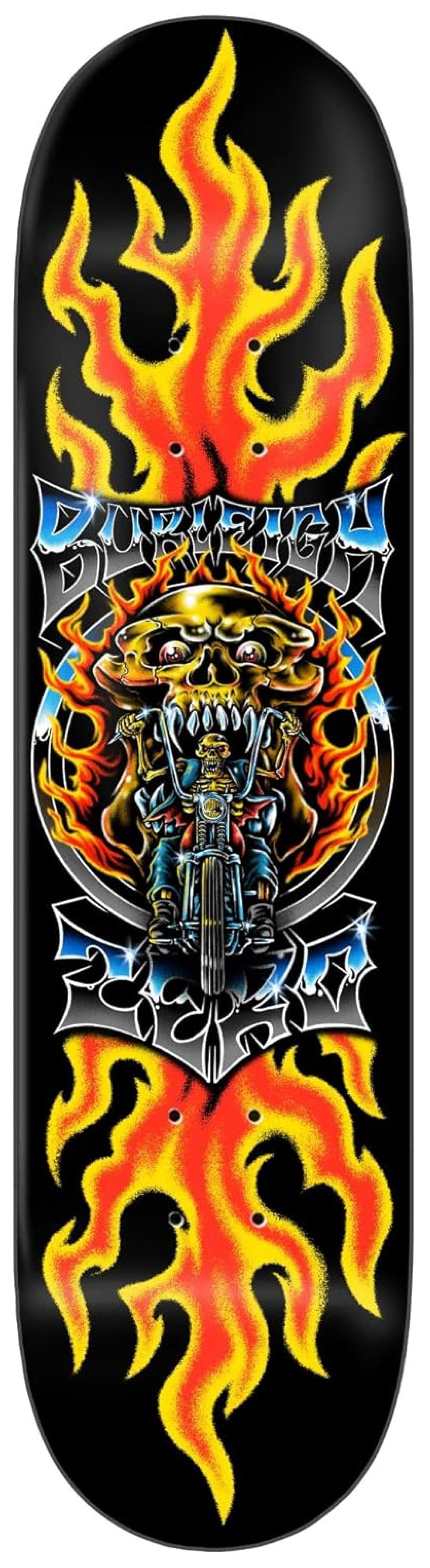 Zero Skateboard Deck Burleigh Chrome 8.5" x 32.3" - Walmart.com