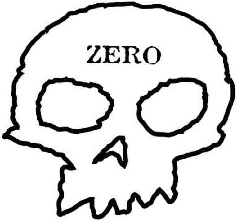Zero Skull Skate Decal , 1 Decal - Walmart.com