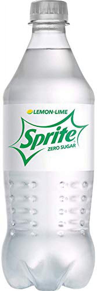 Zero Sprite 20 Oz Soda Bottles (Pack Of 8, Total Of 160 FL OZ ...