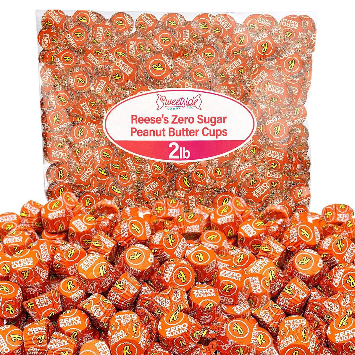 Zero Sugar Peanut Butter BCF26 Cups - Miniatures Peanut Treat Candies ...