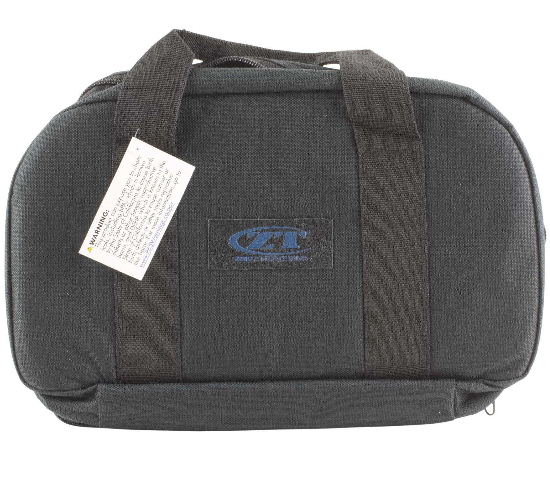 Zero Tolerance Knife Storage Bag Travel Case 18 Padded Pockets Zippered ...